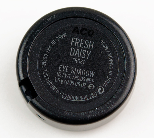 MAC Fresh Daisy Eyeshadow Review & Swatches