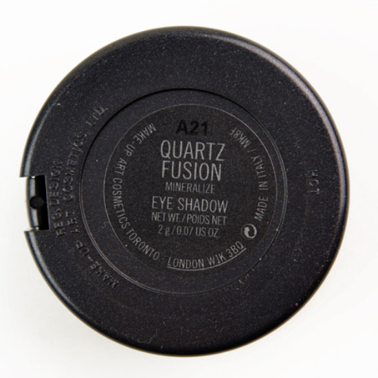 MAC Quartz Fusion Mineralize Eyeshadow Review & Swatches