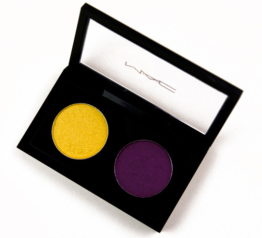 MAC Double Feature #1 Eyeshadow Duo Review & Swatches