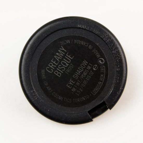 MAC Creamy Bisque Eyeshadow Review & Swatches