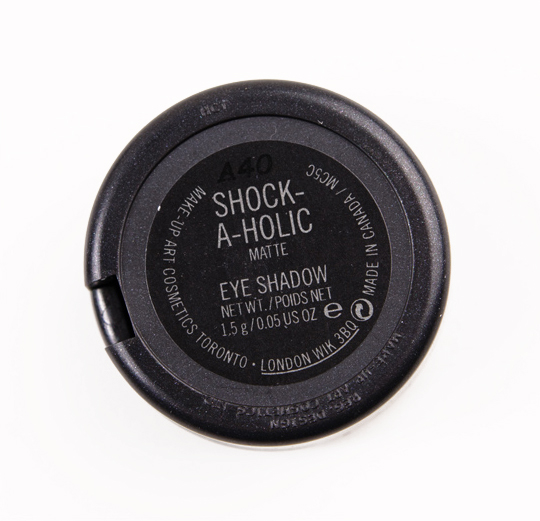 MAC Shock-a-holic Eyeshadow Review & Swatches