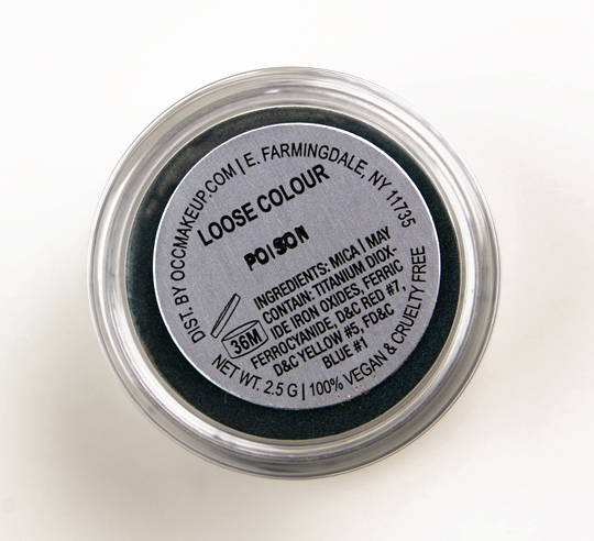 Obsessive Compulsive Cosmetics Poison Loose Colour Concentrate Review ...