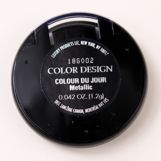 Lancome Colour du Jour Color Design Eyeshadow Review & Swatches