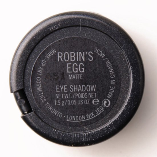 MAC Robin's Egg Eyeshadow Review & Swatches