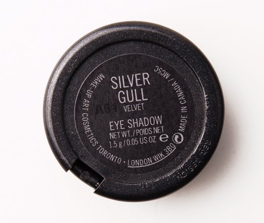 MAC Silver Gull Eyeshadow Review & Swatches