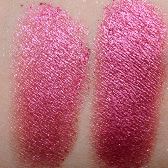 MAC Moon Rose Crushed Metallic Pigment Review & Swatches