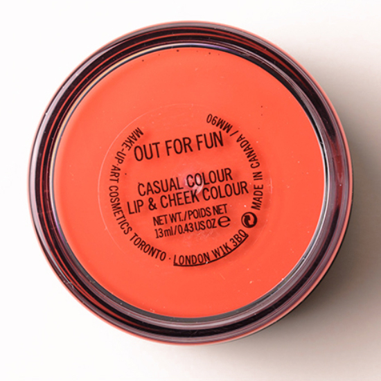 MAC Out for Fun Casual Colour Lip & Cheek Colour Review & Swatches