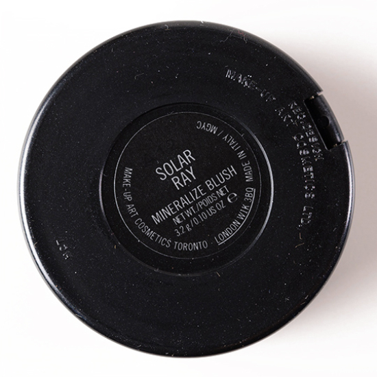 MAC Solar Ray Mineralize Blush Review & Swatches