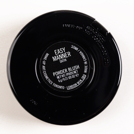 MAC Easy Manner Powder Blush Review & Swatches