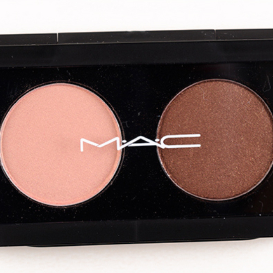 MAC Sensual Peach Eyeshadow Duo Review & Swatches