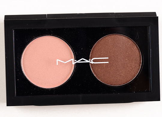 MAC Sensual Peach Eyeshadow Duo Review & Swatches
