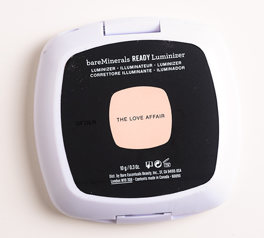 bareMinerals The Love Affair READY Luminizer Review & Swatches