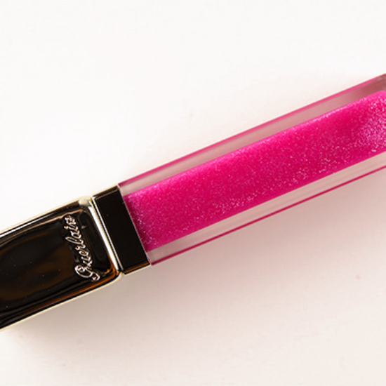 Guerlain Cherry Pink Kiss Kiss Gloss Review & Swatches
