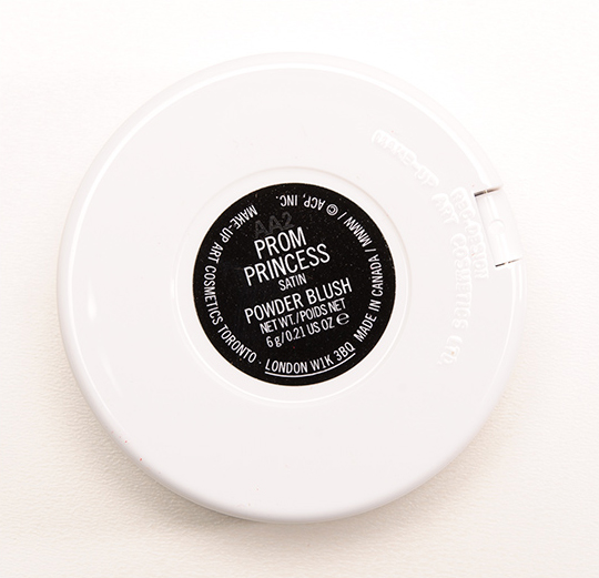 MAC Prom Princess Powder Blush Review & Swatches