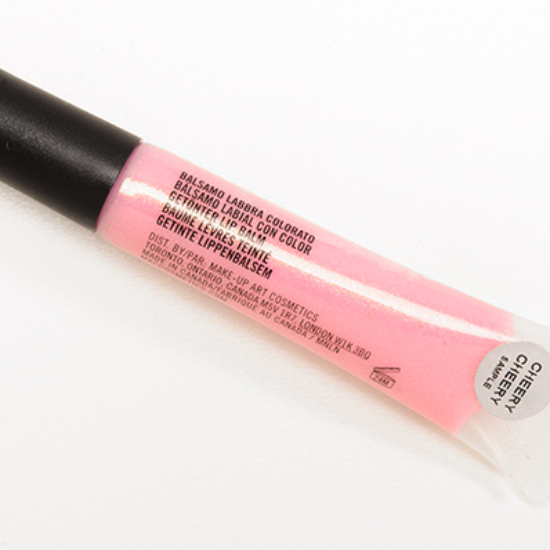 MAC Cheery Cherry Mineralize Lip Balm Review & Swatches