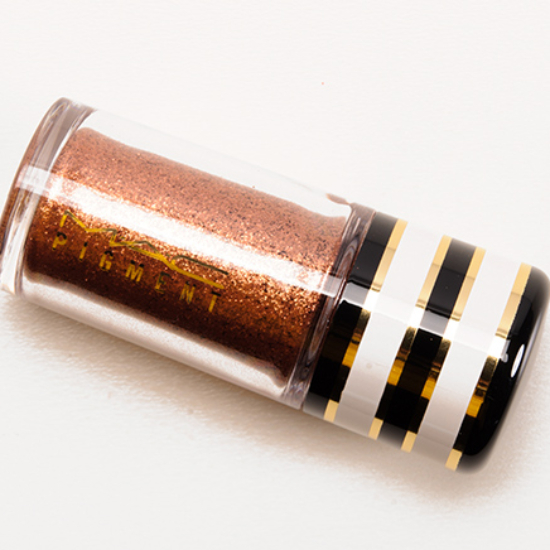 MAC Copper Sparkle Pigment Review & Swatches