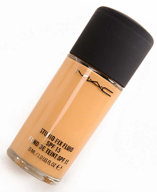 MAC NC40 Studio Fix Fluid SPF 15 Review & Swatches