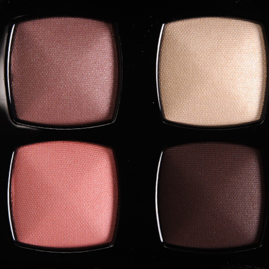 Chanel Quadrille (537) Les 4 Ombres Eyeshadow Quad Review & Swatches