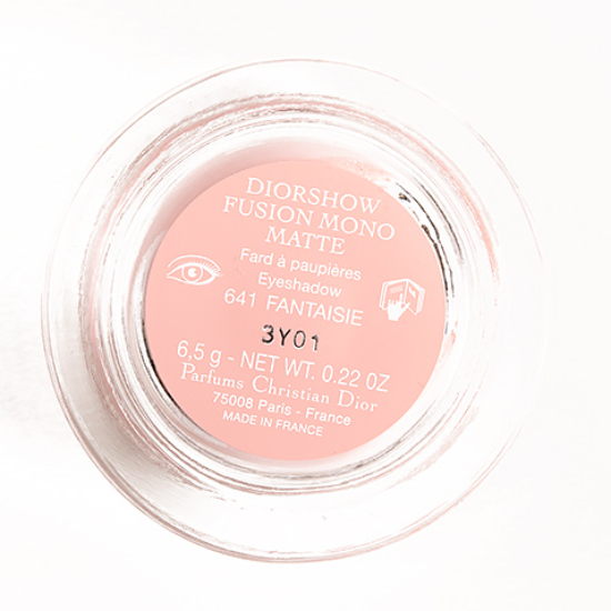 Dior Fantasie (641) Diorshow Fusion Mono Matte Eyeshadow Review & Swatches