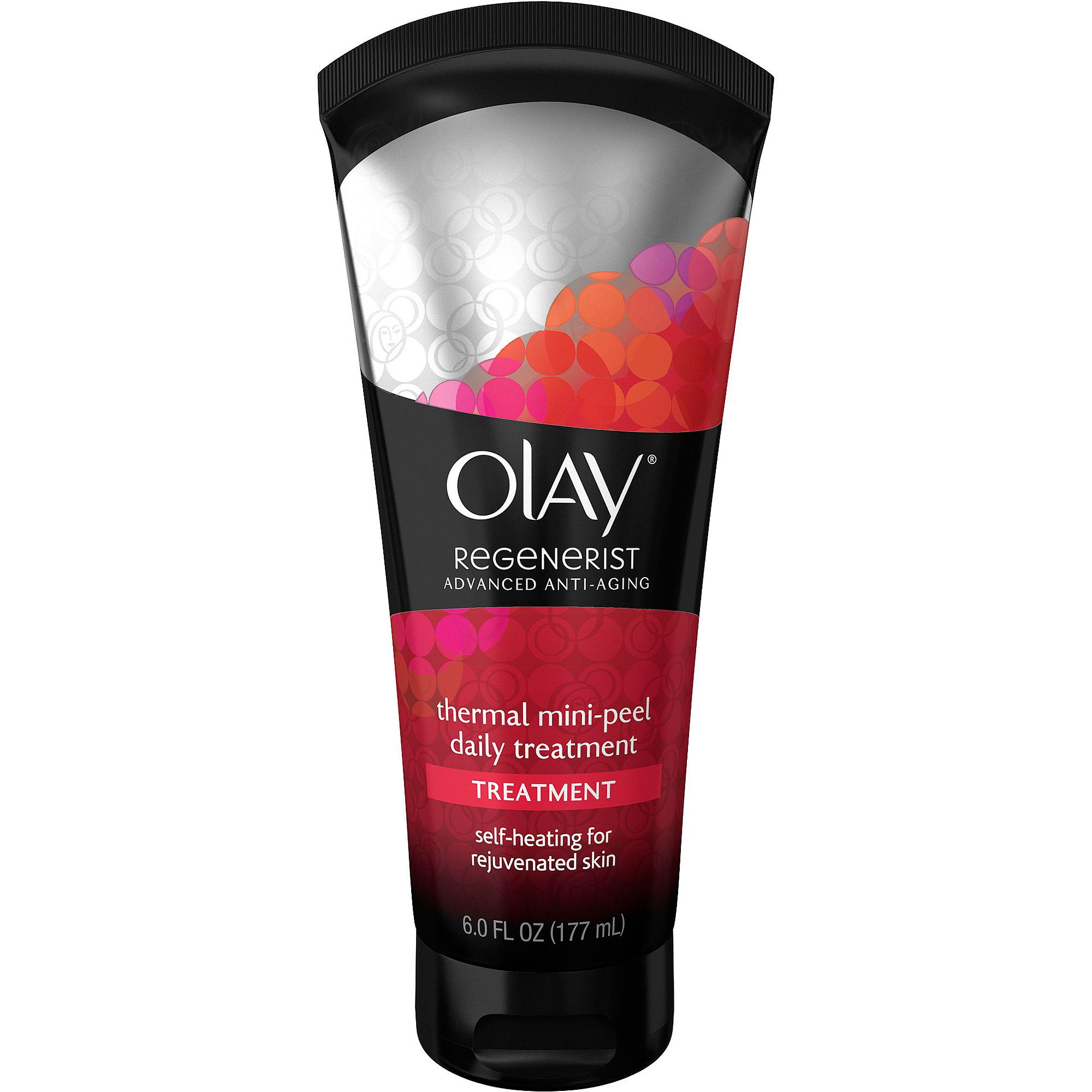 Olay Regenerist Thermal Mini-Peel • Face Review & Swatches