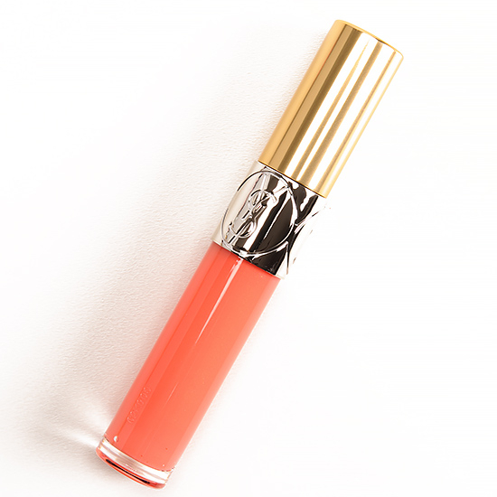 YSL Corail Trapeze (No. 204) Gloss Volupte Review & Swatches