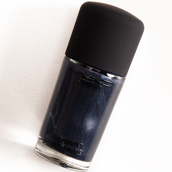 MAC Midnight Sky Studio Nail Lacquer Review & Swatches