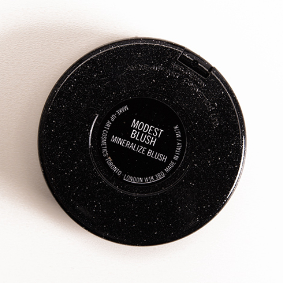 MAC Modest Blush Mineralize Blush Review & Swatches
