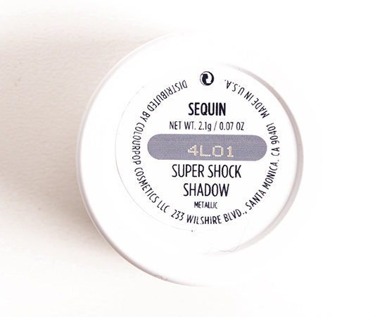 ColourPop Sequin Super Shock Shadow Review & Swatches