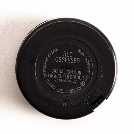 MAC Red Obsessed Casual Colour Lip & Cheek Colour Review & Swatches