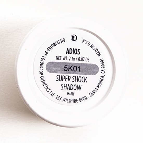 ColourPop Adios Super Shock Shadow Review & Swatches
