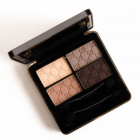 Gucci Beauty Magnetic Color Shadow Quad • Eye Palette Review & Swatches