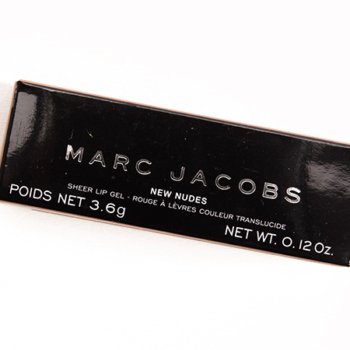 Marc Jacobs Beauty Eat Cake (150) Sheer Lip Gel Review & Swatches