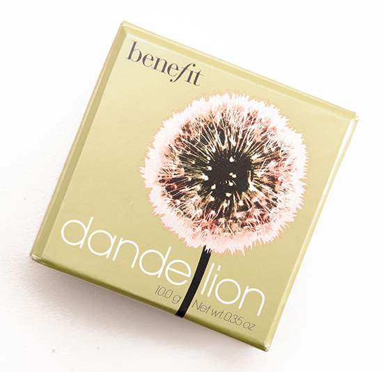 Benefit Dandelion Box o' Powder Review & Swatches