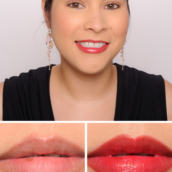 Chanel Chene Rouge (212) Levres Scintillantes Glossimer Review & Swatches