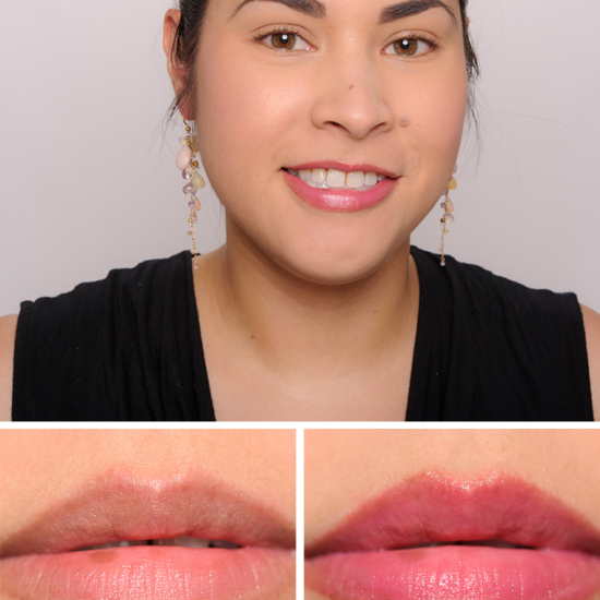 Guerlain Pink Me Up KissKiss Roselip Tinted Lip Balm Review & Swatches