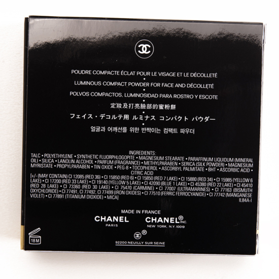 Chanel Infiniment Chanel Illuminating Powder Review & Swatches