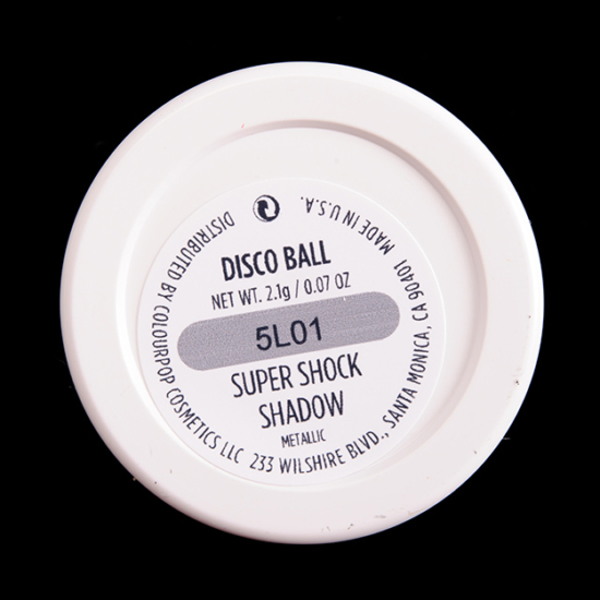 ColourPop Disco Ball Super Shock Shadow Review & Swatches