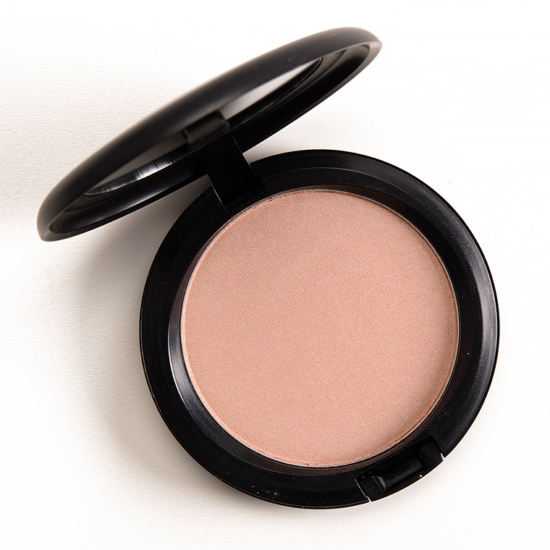 MAC Sparkling Rose Iridescent Pressed Powder Review & Swatches