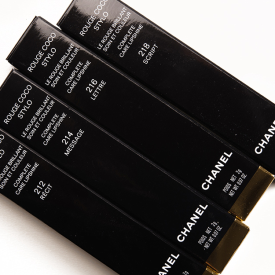 Chanel Rouge Coco Stylo • Lipstick Review & Swatches