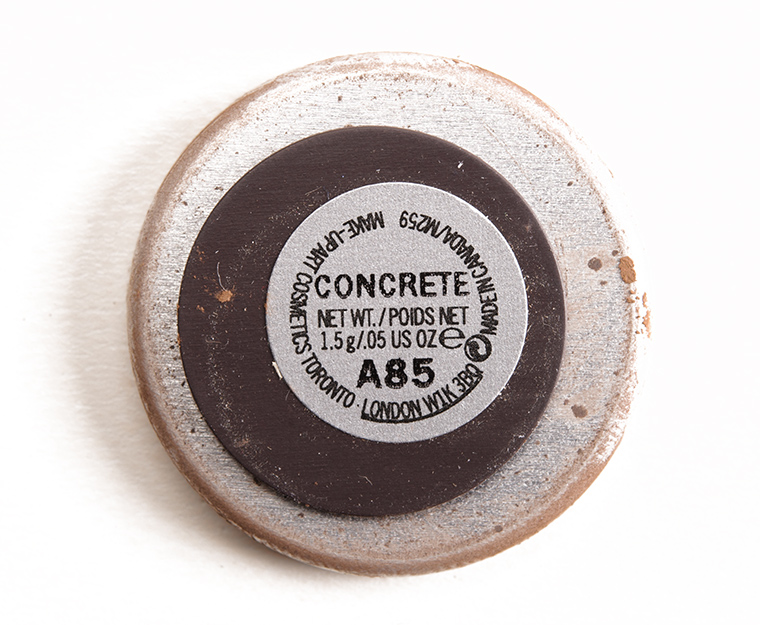 MAC Concrete Eyeshadow Review & Swatches