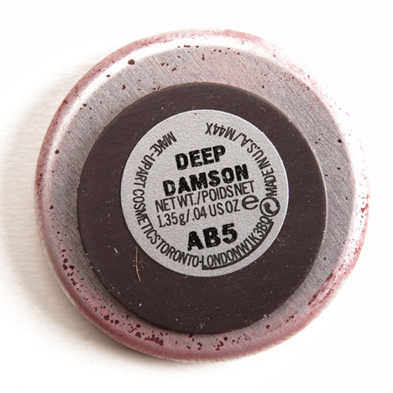 MAC Deep Damson Eyeshadow Review & Swatches