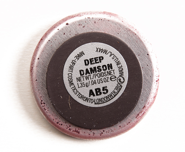 MAC Deep Damson Eyeshadow Review & Swatches