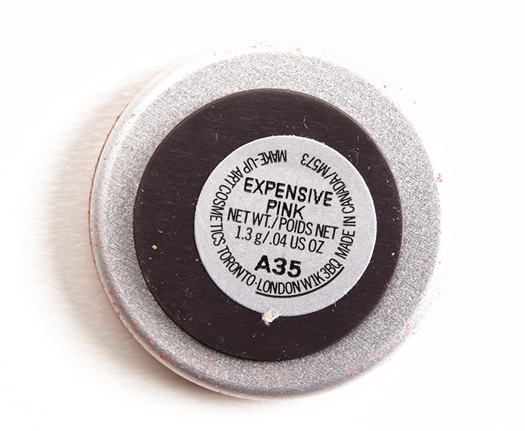 MAC Expensive Pink Eyeshadow Review & Swatches