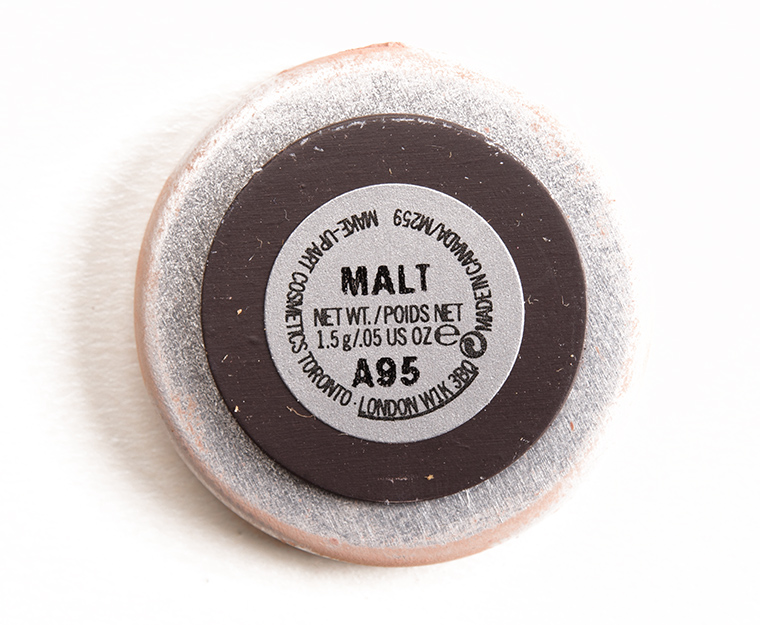 MAC Malt Eyeshadow Review & Swatches