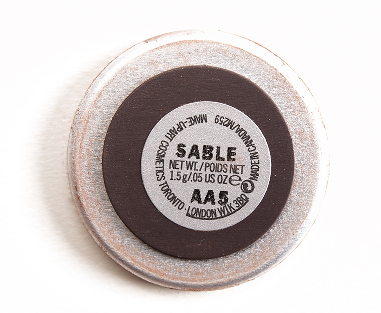 MAC Sable Eyeshadow Review & Swatches