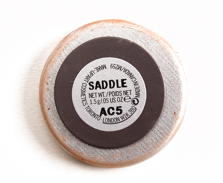 MAC Saddle Eyeshadow Review & Swatches