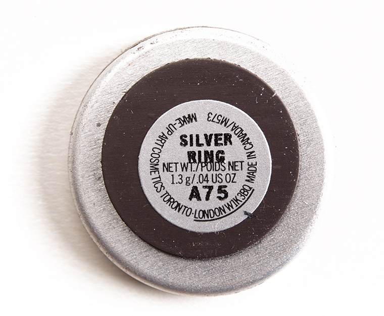 MAC Silver Ring Eyeshadow Review & Swatches