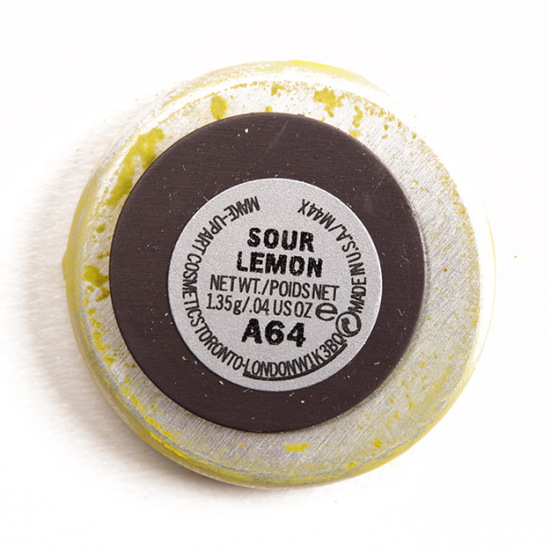 MAC Sour Lemon Eyeshadow Review & Swatches