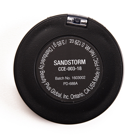 City Color Sandstorm Shimmer Shadow Review & Swatches