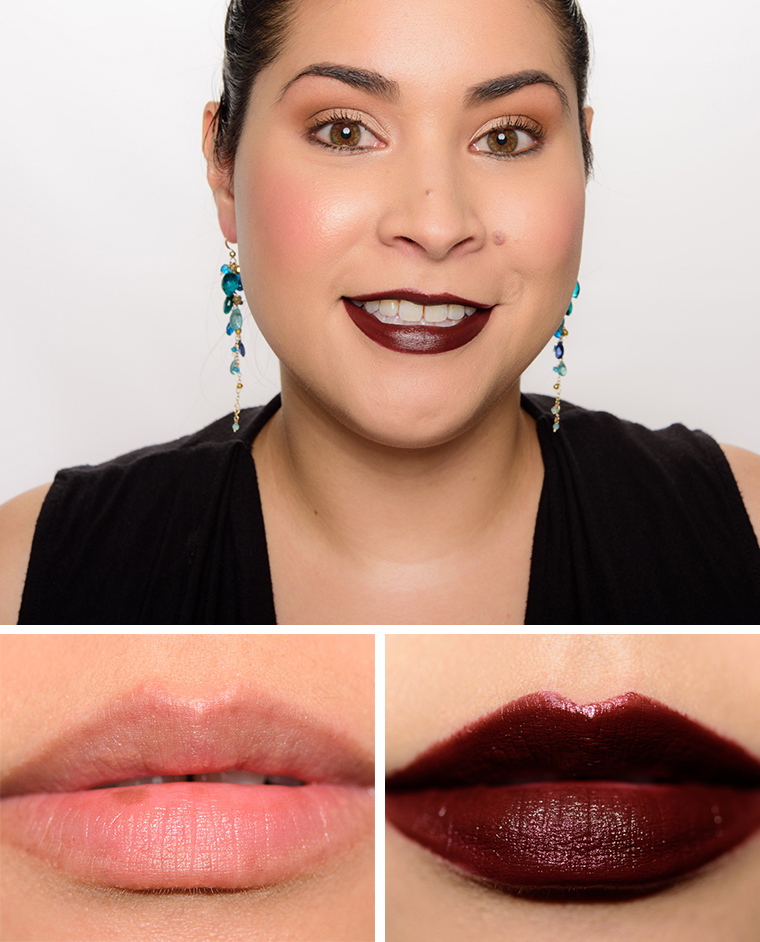 MAC Film Noir Lipstick Review & Swatches